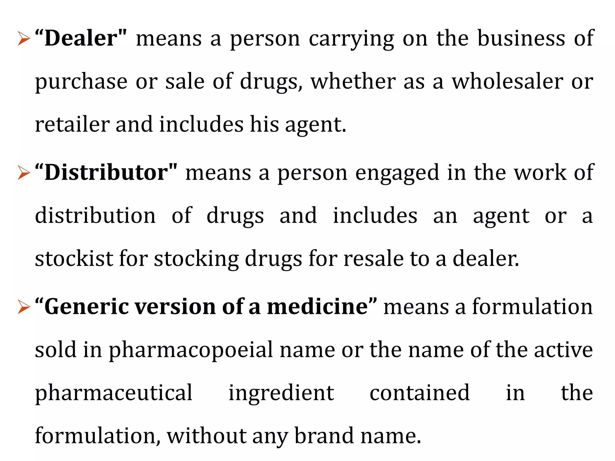 Drug Price Control Order -2013 | PPTX
