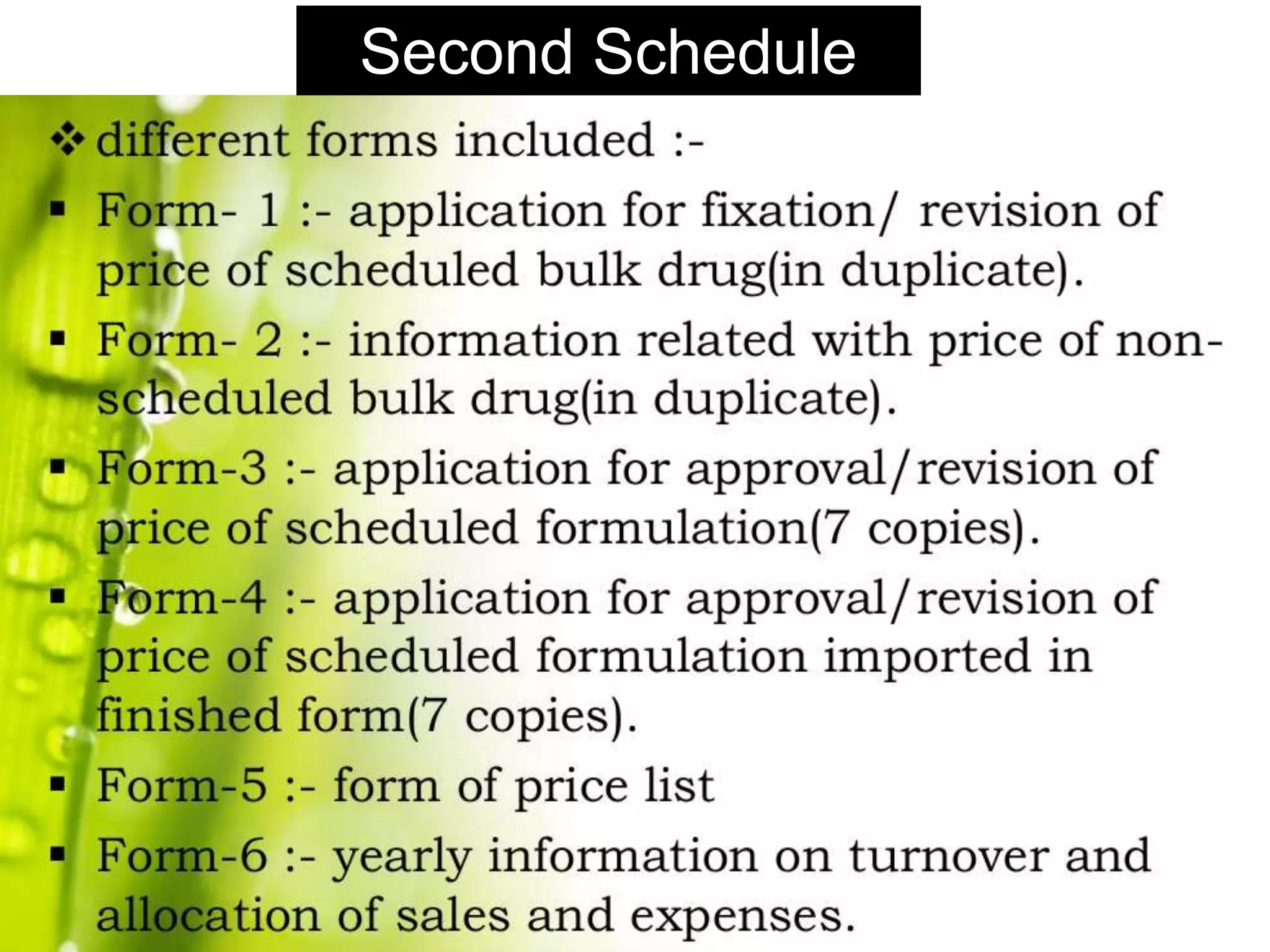 Drug Price Control Order -2013 | PPTX