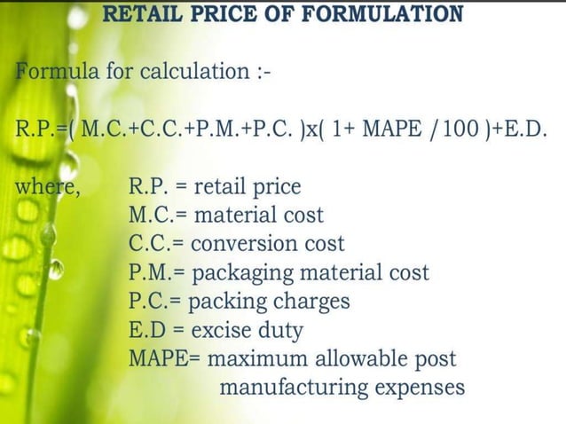Drug Price Control Order -2013 | PPTX | Pharmaceutical Industry ...