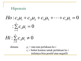 7. uji lanjut kontras | PDF