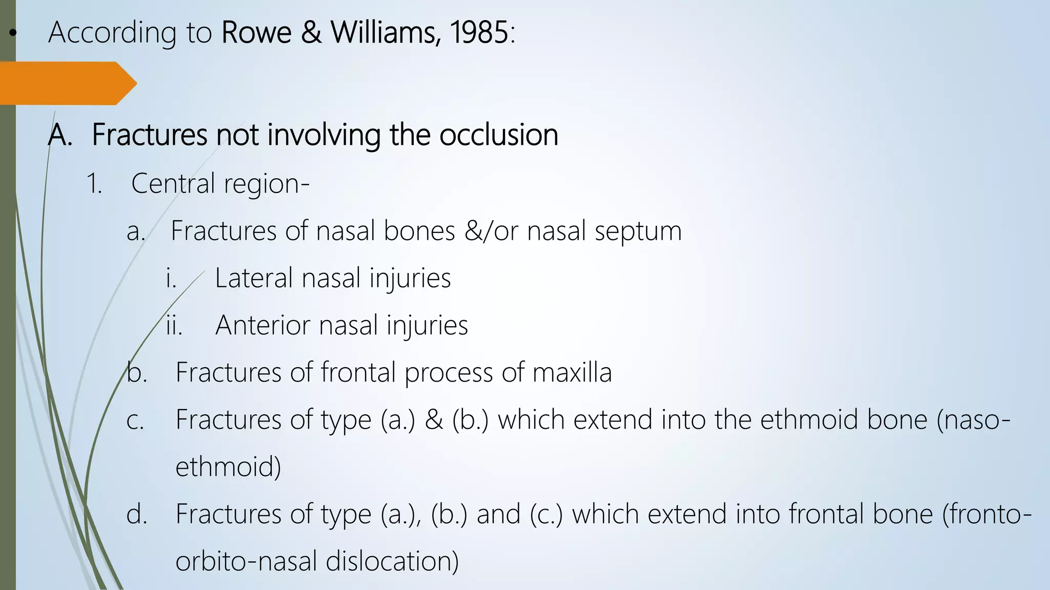 7. fractures of middle third of facial skeleton | PPTX