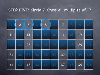 7-1a Prime Numbers | KEY