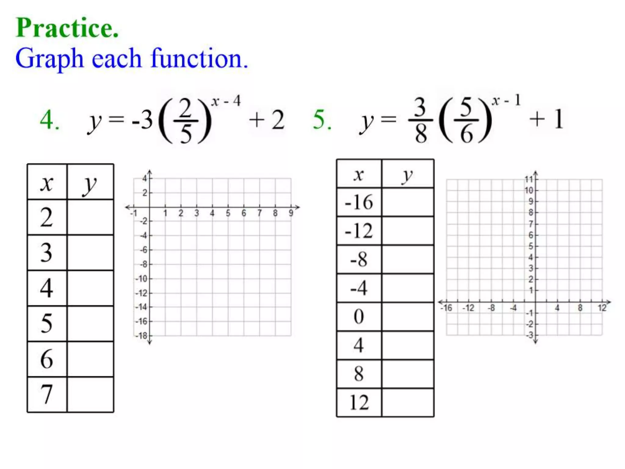7-1 Graphing Exponential Functions - modified for online.pptx