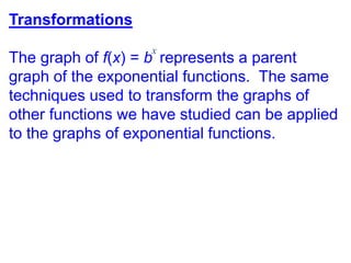 7-1 Graphing Exponential Functions - modified for online.pptx