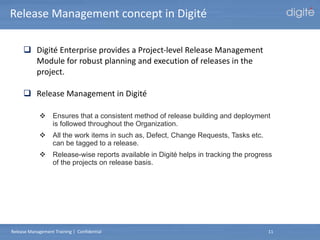 Digite - Release Management Training | PPT | Operating Systems ...