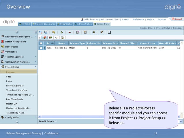 Digite - Release Management Training | PPT