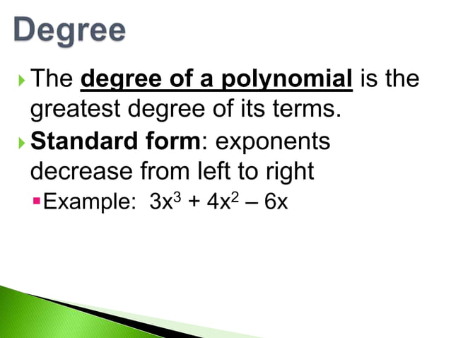 7 1 polynomials | PPT