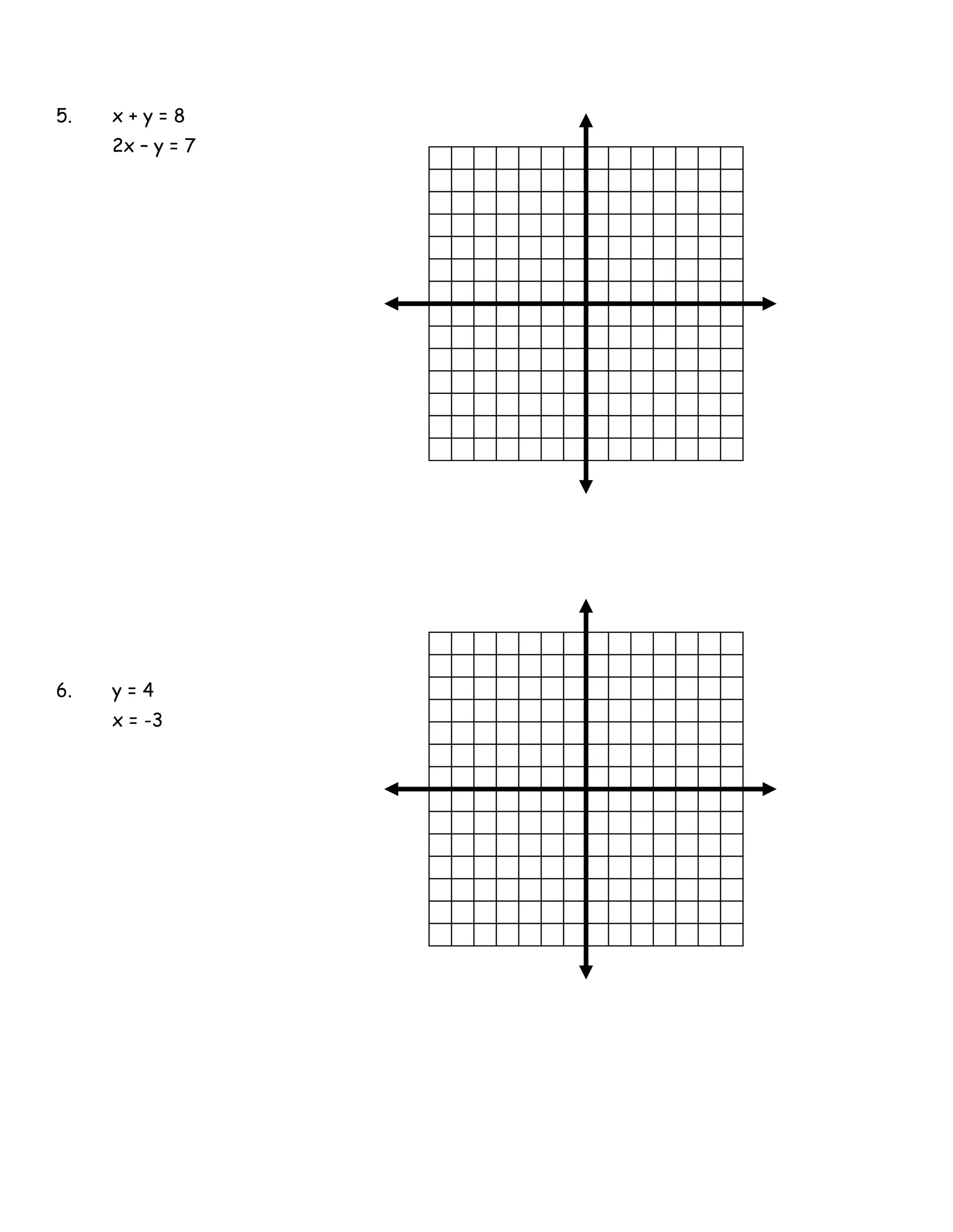 7.1 solving systems by graphing | PDF | Science