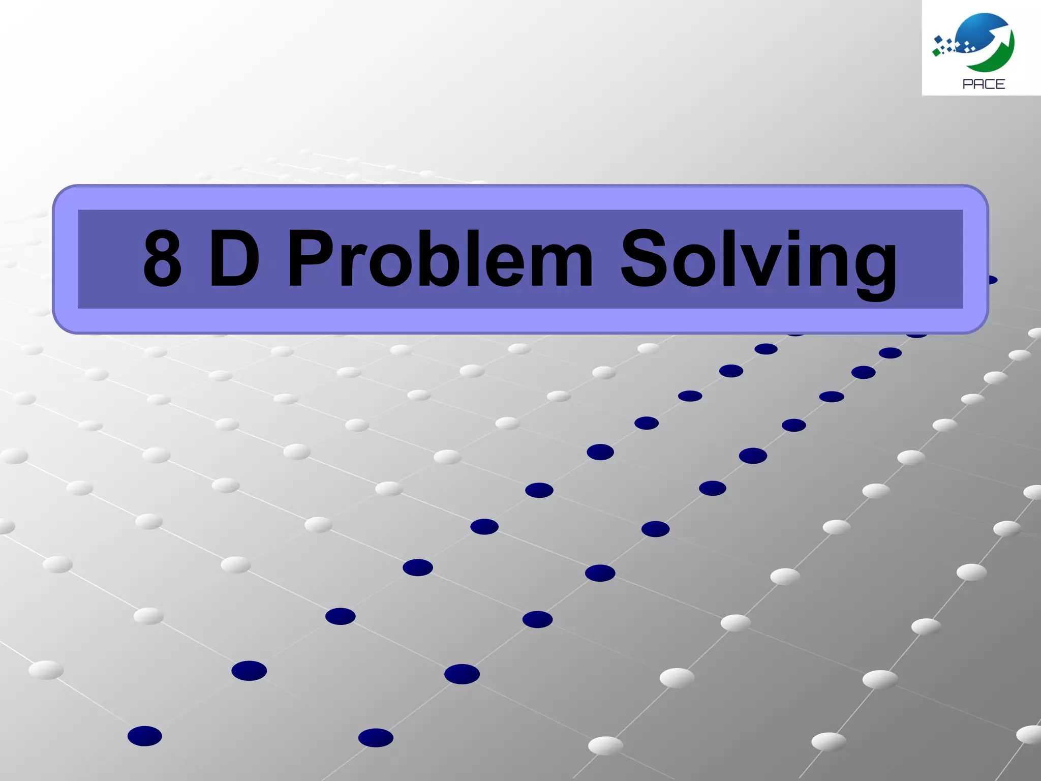 8D Problem Solving | PPTX