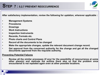 8D Problem Solving | PPTX