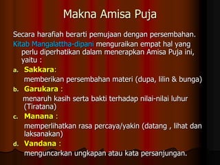 upacara dalam agama buddha | PPT