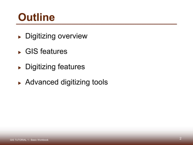 Digitization in ArcGIS | PPT | Geography | Science