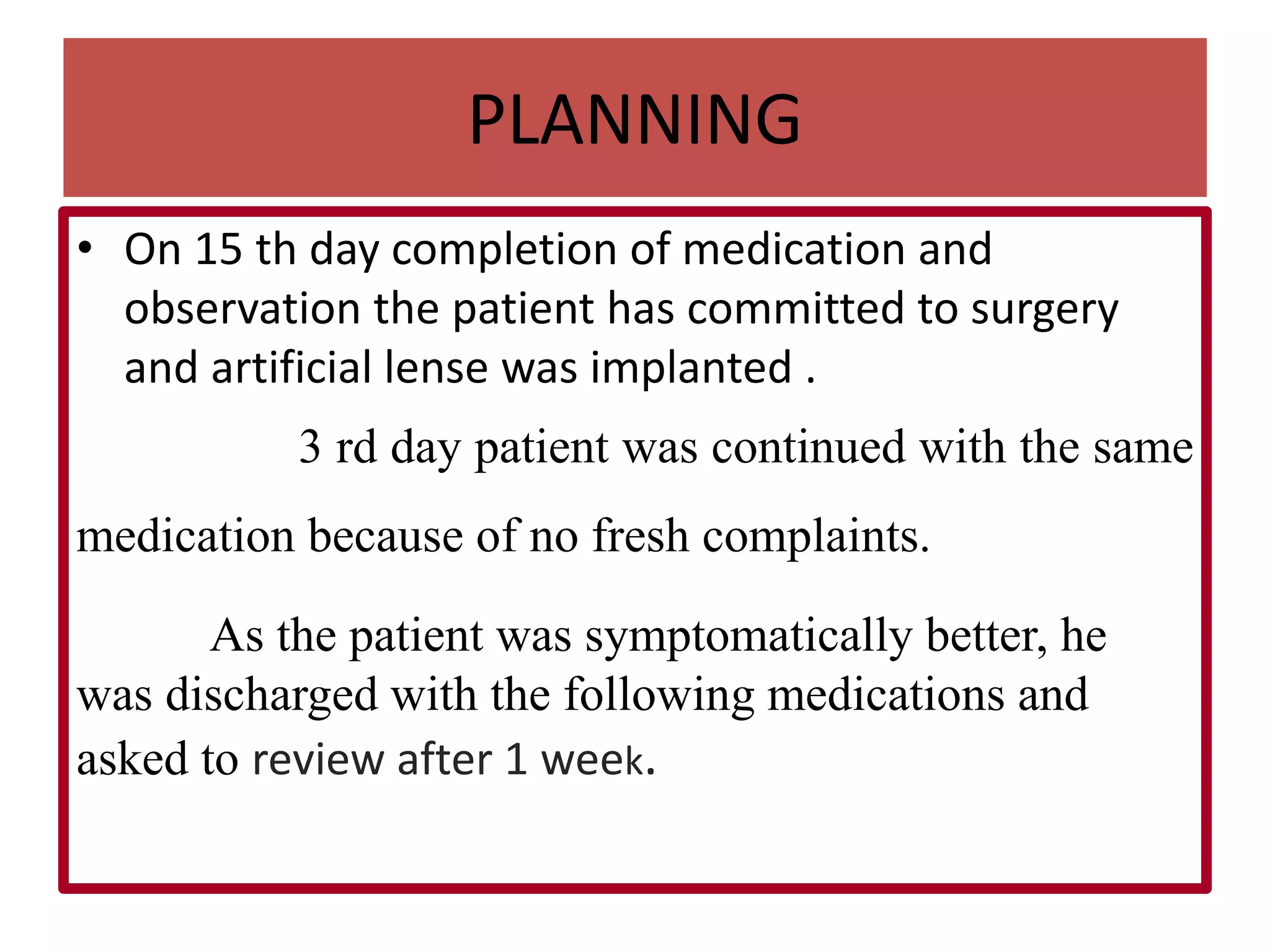 A CASE STUDY ON CATARACT - SLIDESHARE | PPTX