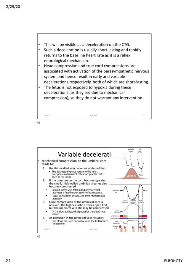 Electronic fetal monitoring | PDF