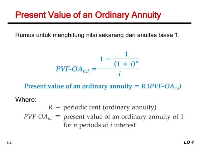 7. present value annuity | PPT