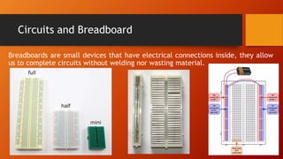 Resistors and breadboard | PPTX