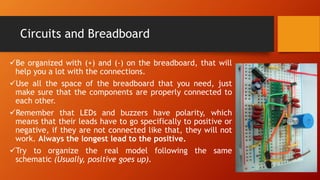 Resistors and breadboard | PPTX