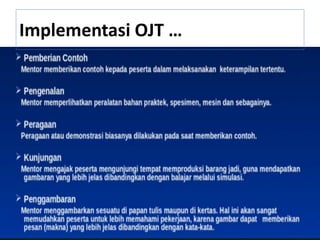 Materi Training_Implementasi OJT | PPTX