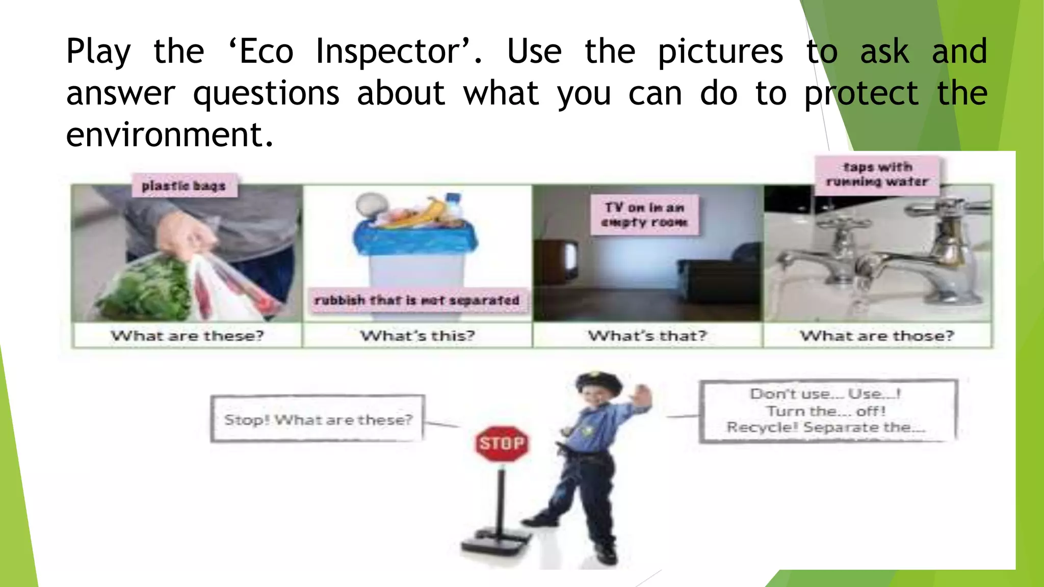 7. speak eco inspector page 97 | PPT