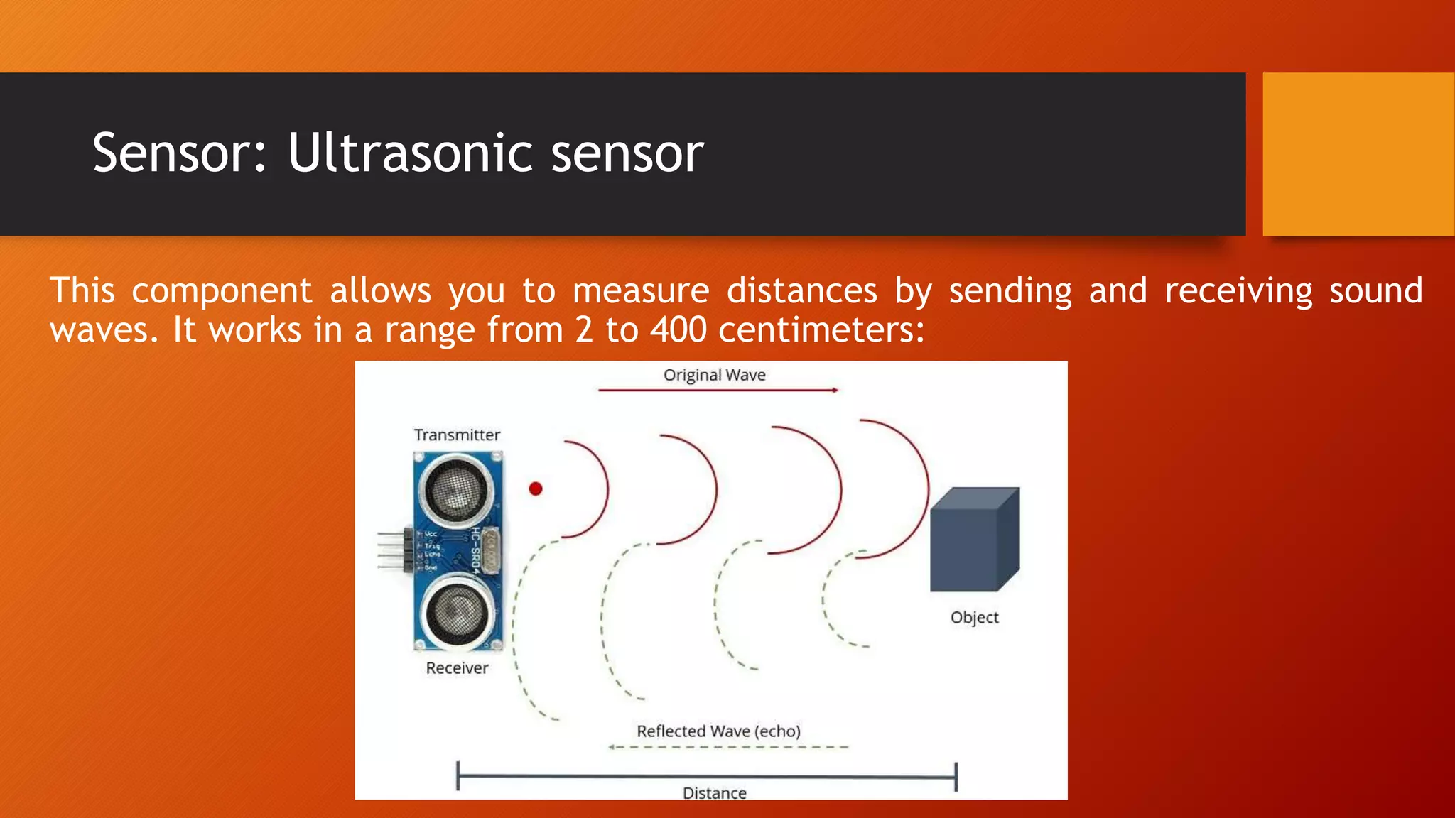 Domotics: New Arduino components | PPTX