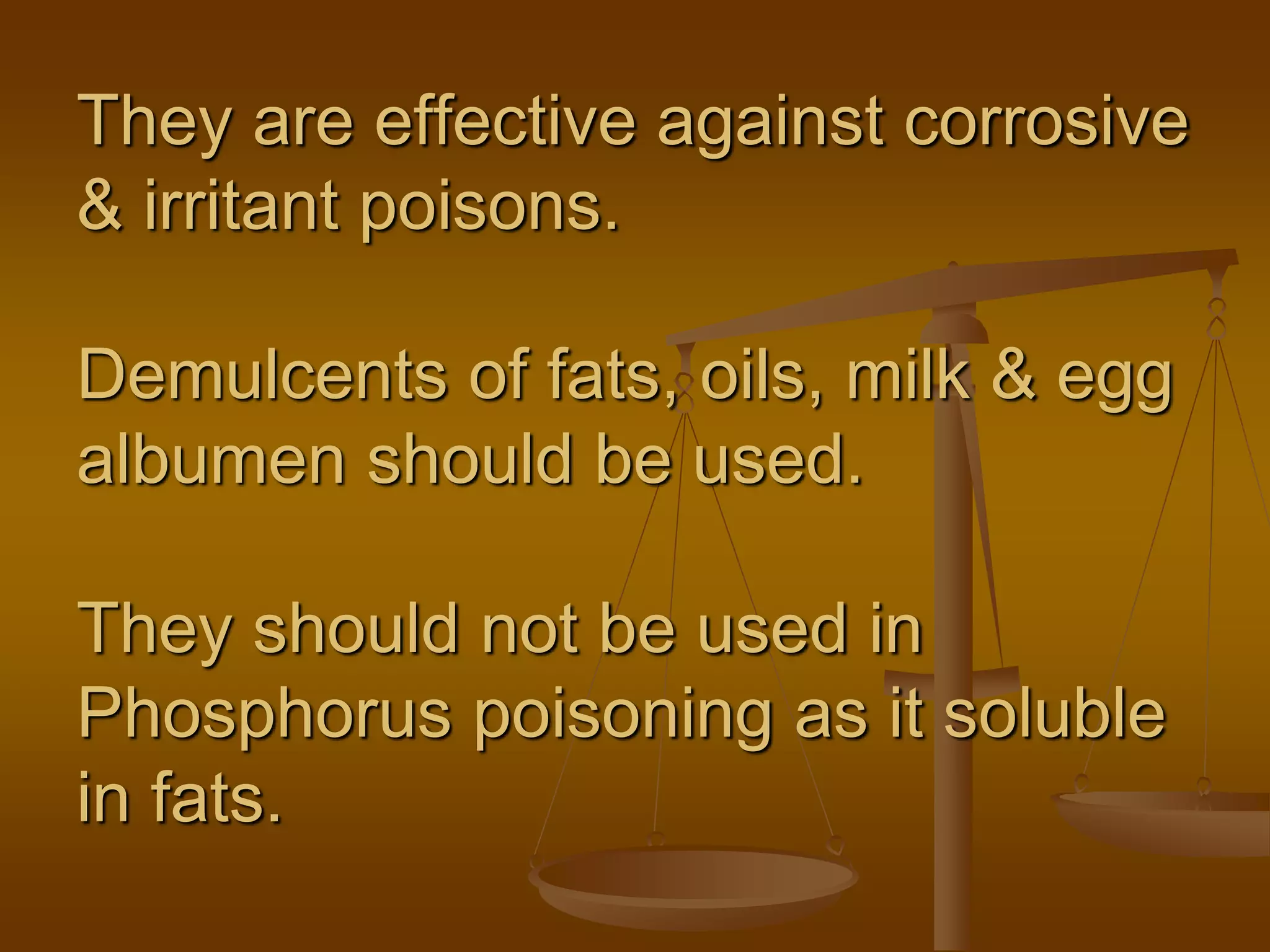 Principles of management in a case of poisoning part 2 | PPT