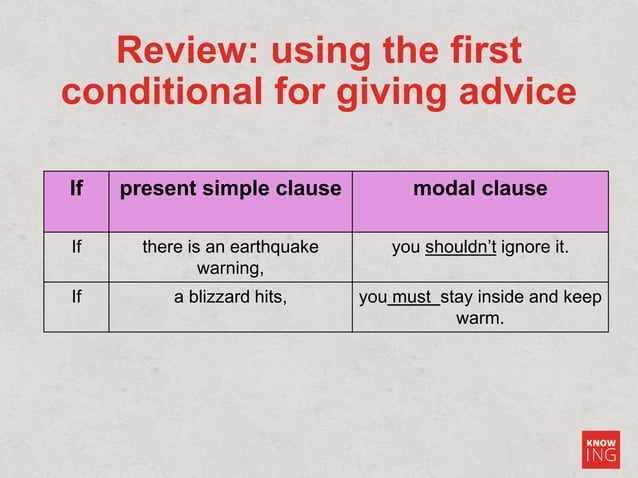 GE2B Wk7.4AM Grammar_first conditional | PPTX | Disasters