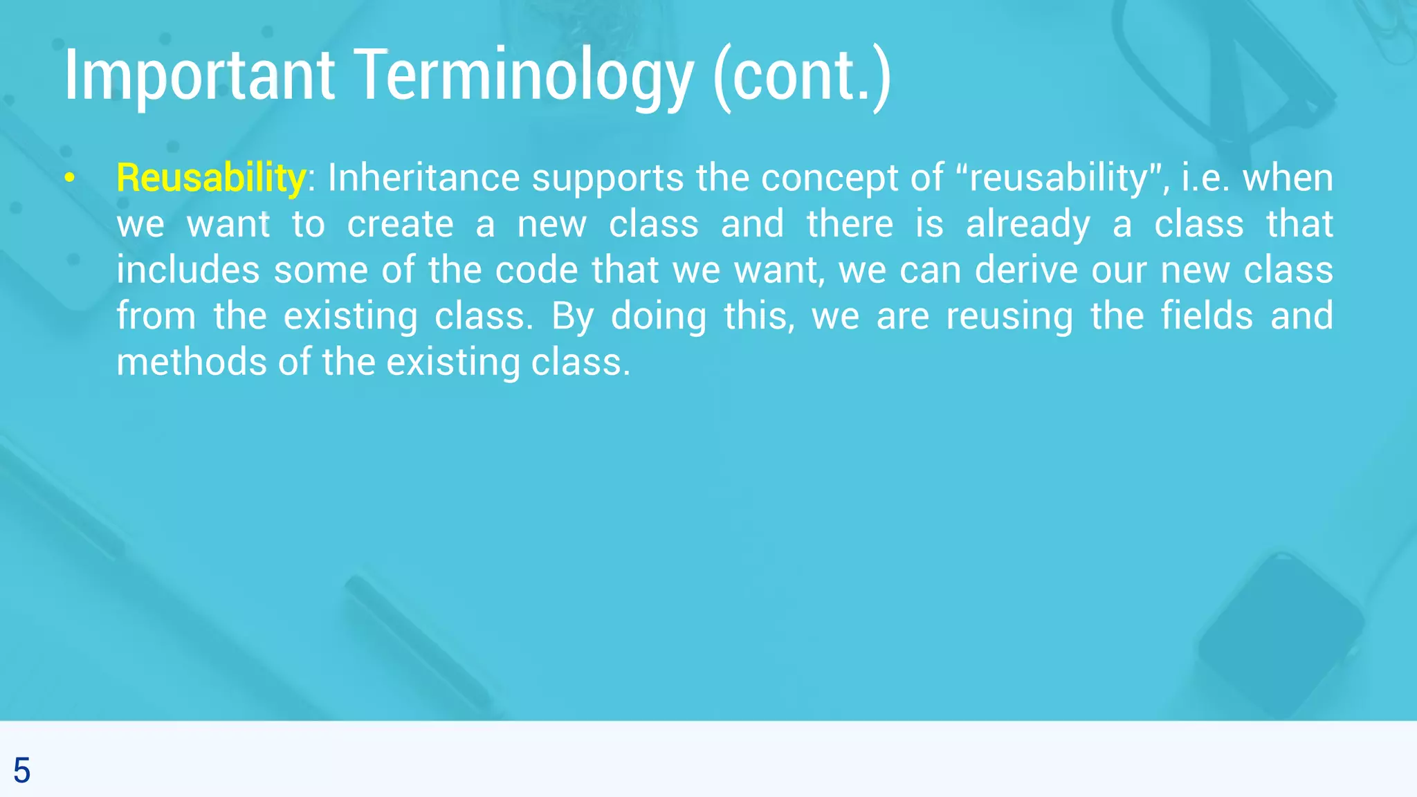 Object Oriented Programming 71 Inheritance Ppt 8600