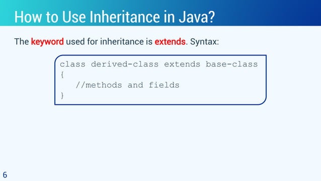 Object Oriented Programming 71 Inheritance Ppt 6588