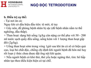 Ngộ độc tetrodotoxin | PDF