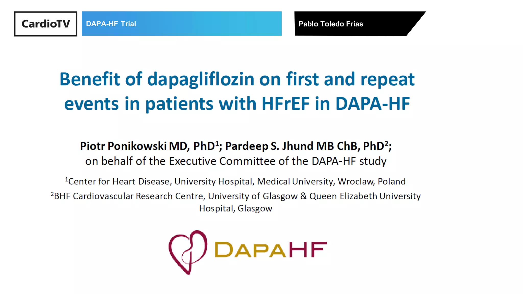 DAPA-HF Study | PDF