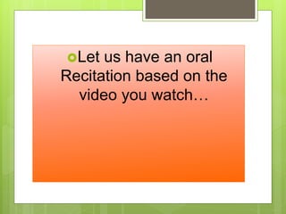 7. comprehends various kinds of oral text | PPTX