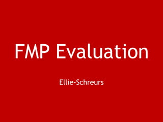 7. fmp evaluation (3) 3 | PDF
