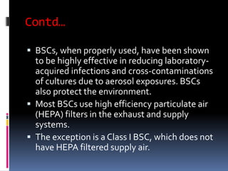 Biological Safety Cabinet | PPT