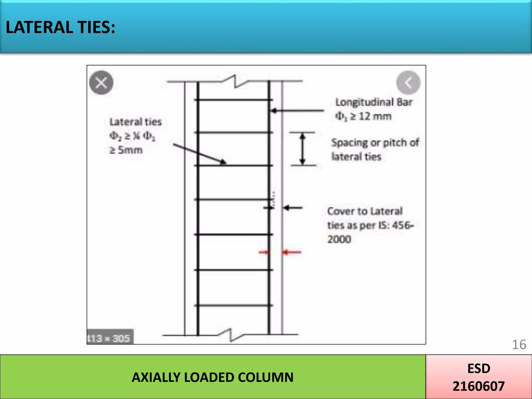 Axially Loaded Column | PPTX