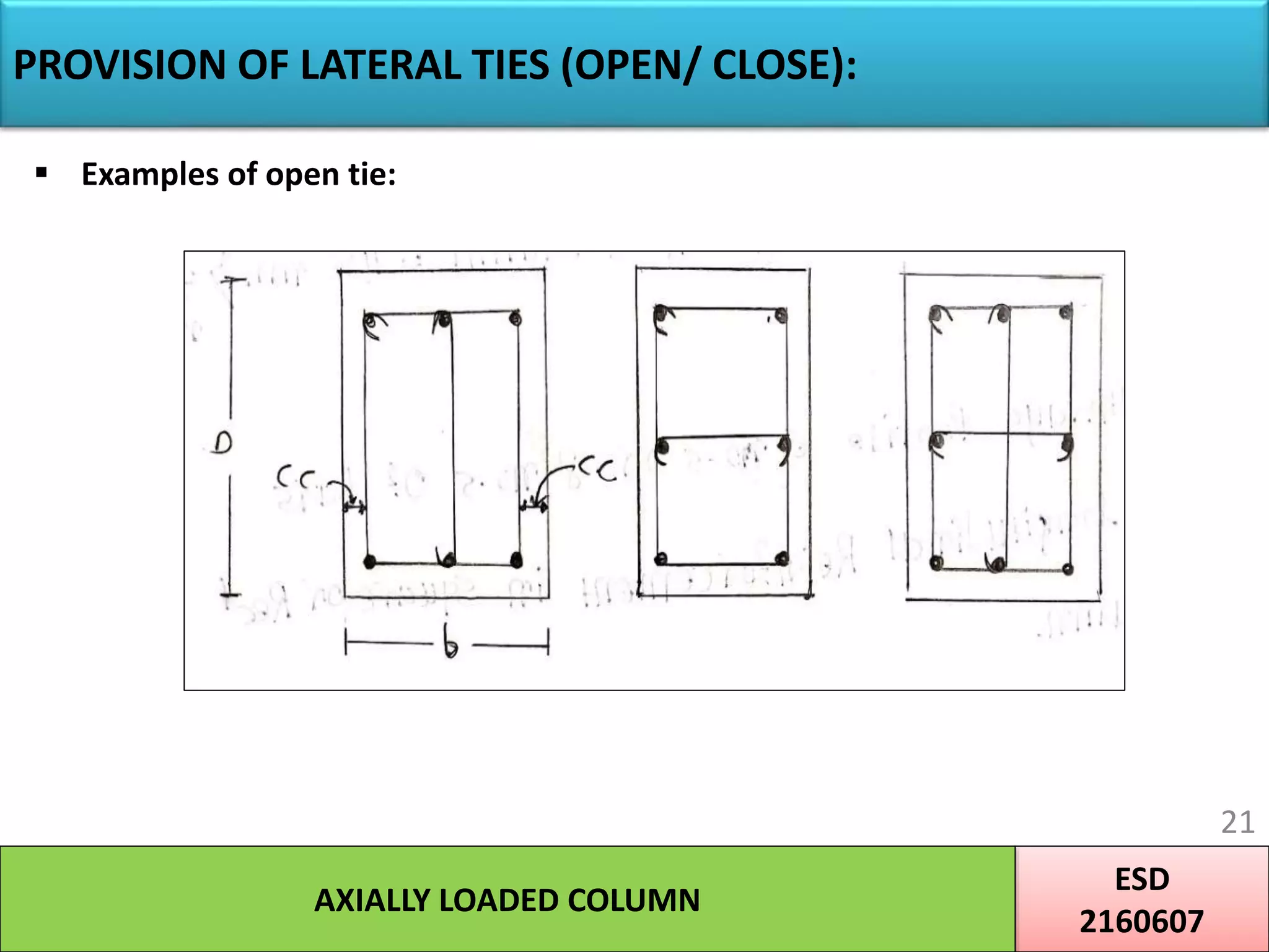 Axially Loaded Column | PPTX