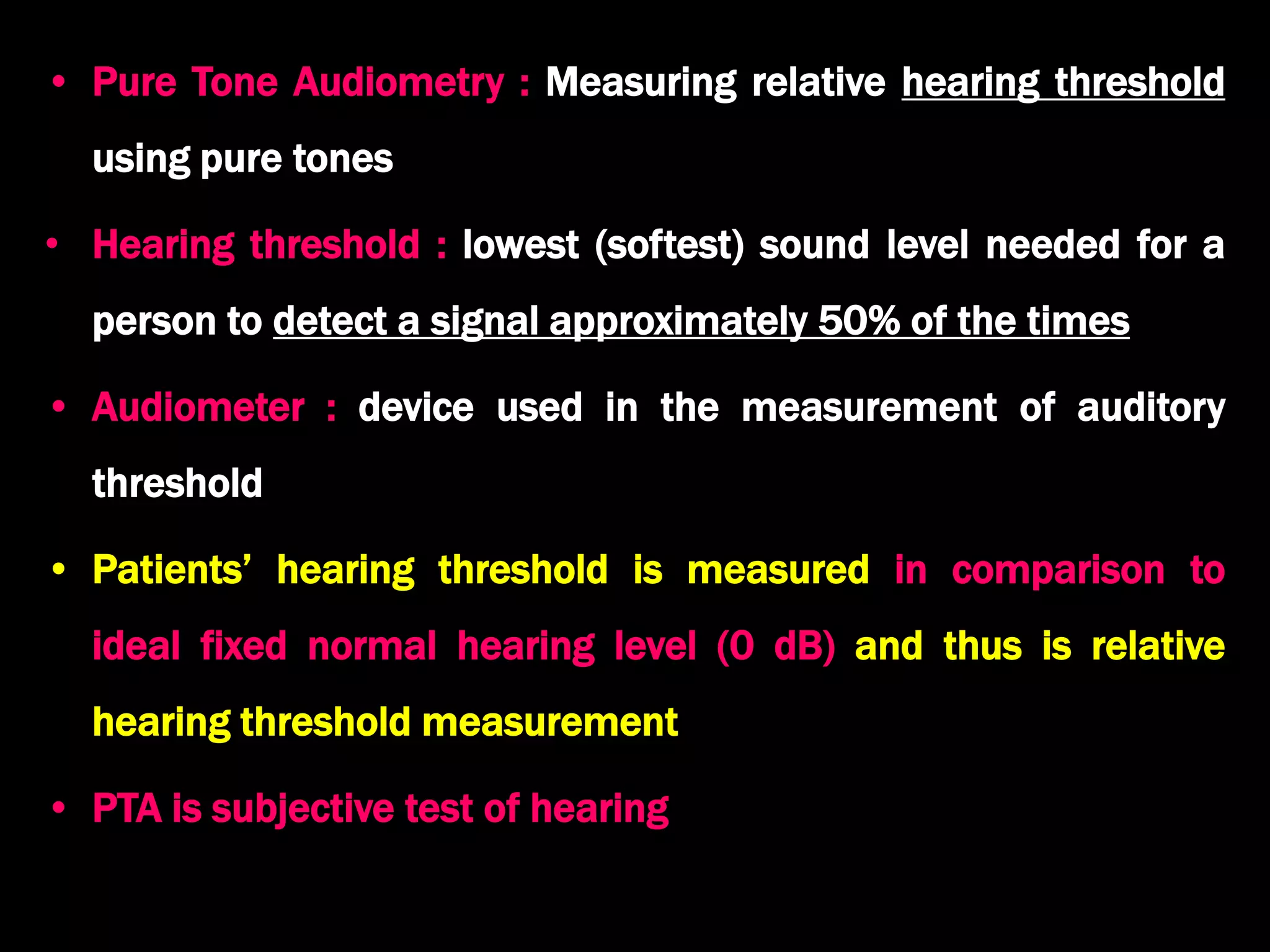 7. Audiometry Dr. Krishna Koirala | PPT