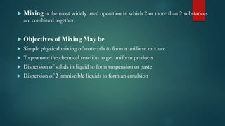 7.mixing & homogenisation | PPT