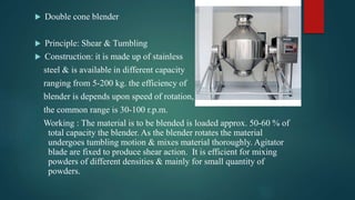 7.mixing & homogenisation | PPTX