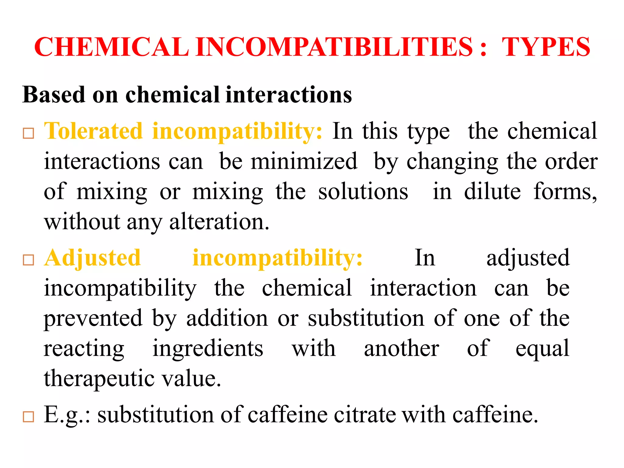 pharmaceutical incompatibilities_naresh | PPTX
