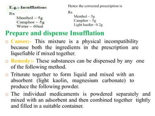 pharmaceutical incompatibilities_naresh | PPTX