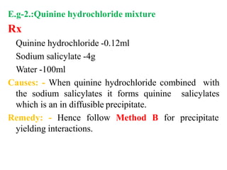 pharmaceutical incompatibilities_naresh | PPTX