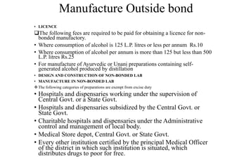 The medicinal and toiletry preparations ( the excise duties act 1955 ...
