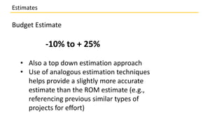7.2 Budget Estimates | PPTX