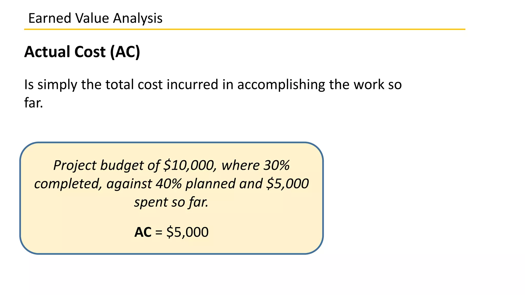 7 4 Earned Value Analysis Pptx