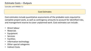 7.2 Estimate Cost | PPT
