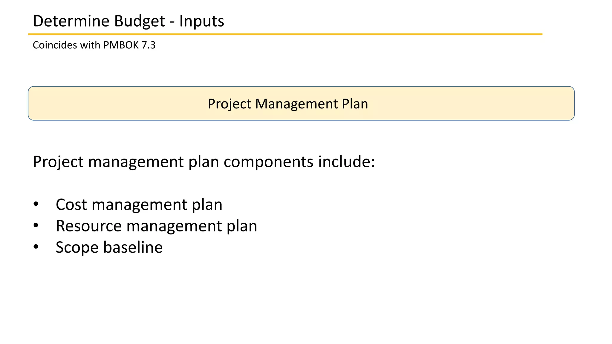 7.3 Determine Budget | PPTX