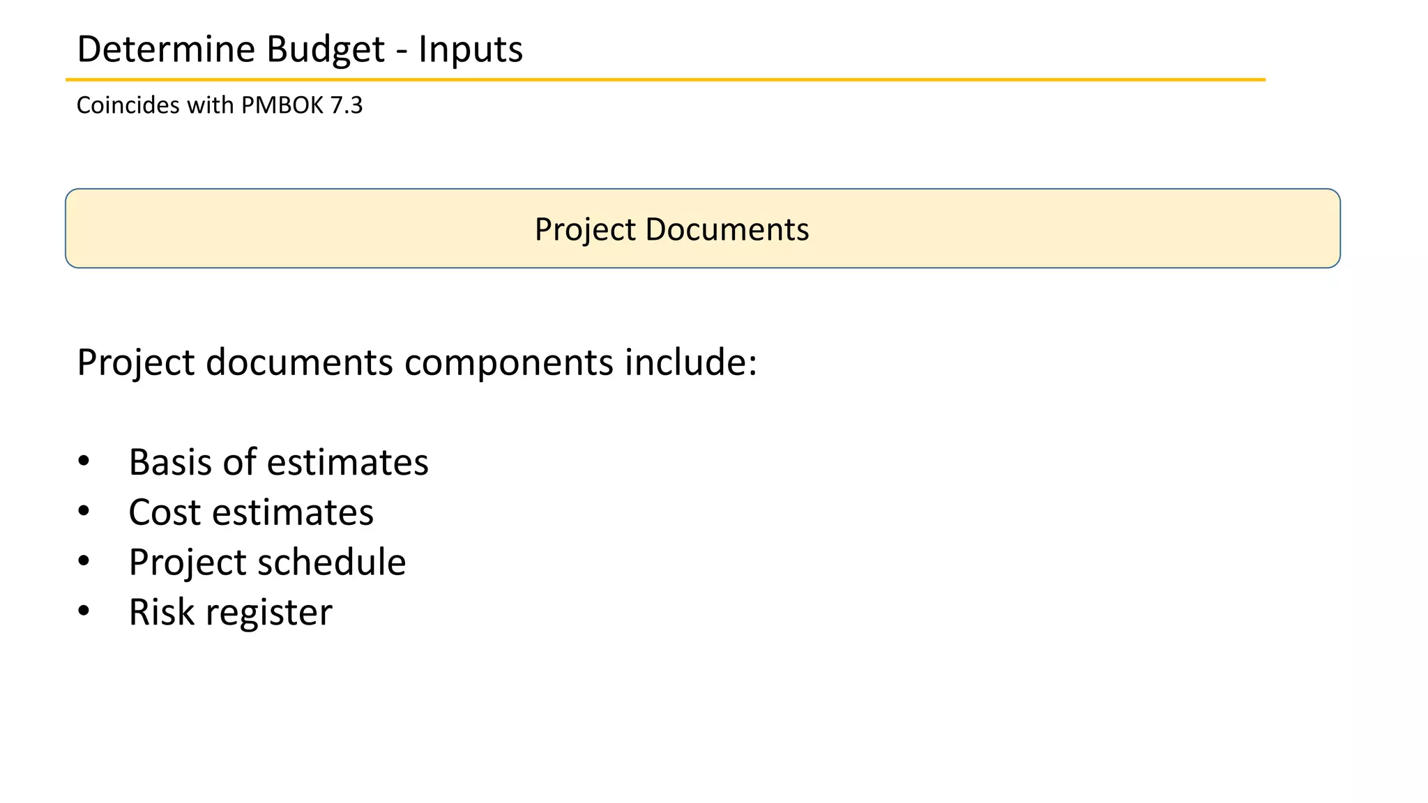 7.3 Determine Budget | PPTX