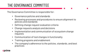 Governance Framework to Protect Your Atlassian Ecosystem Investment | PDF
