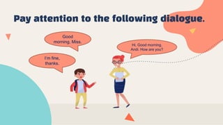 greeting and leave taking | PPTX