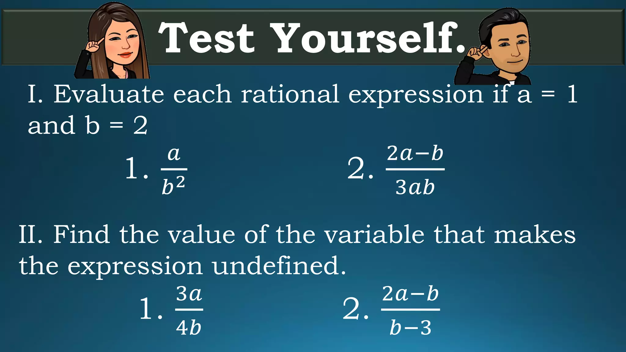 Illustrating Rational Algebraic Expressions | PDF
